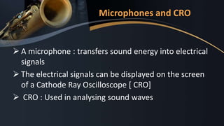 8.3 analysing sound waves | PPTX