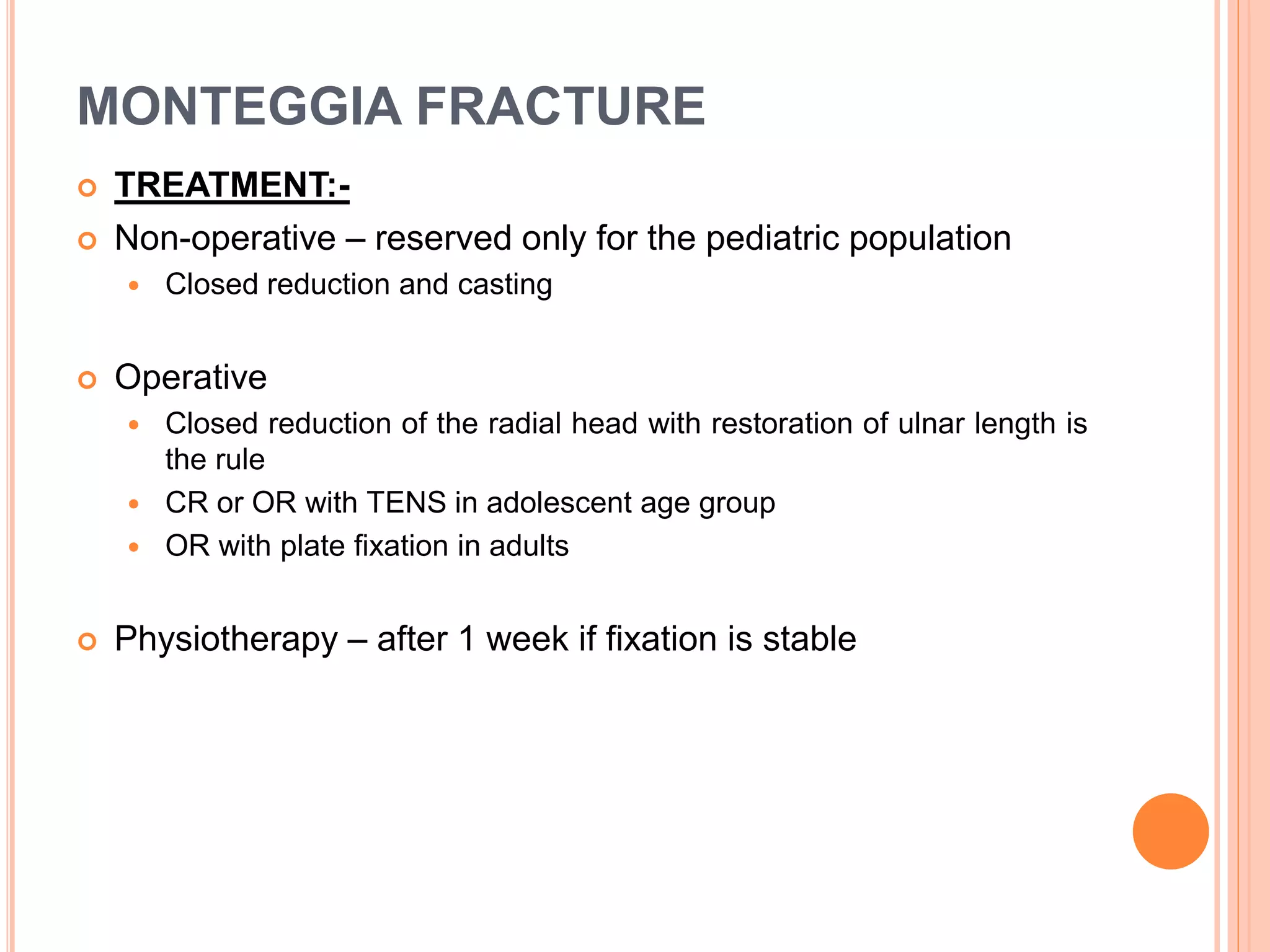 Monteggia fracture & galeazzi fracture | PPTX