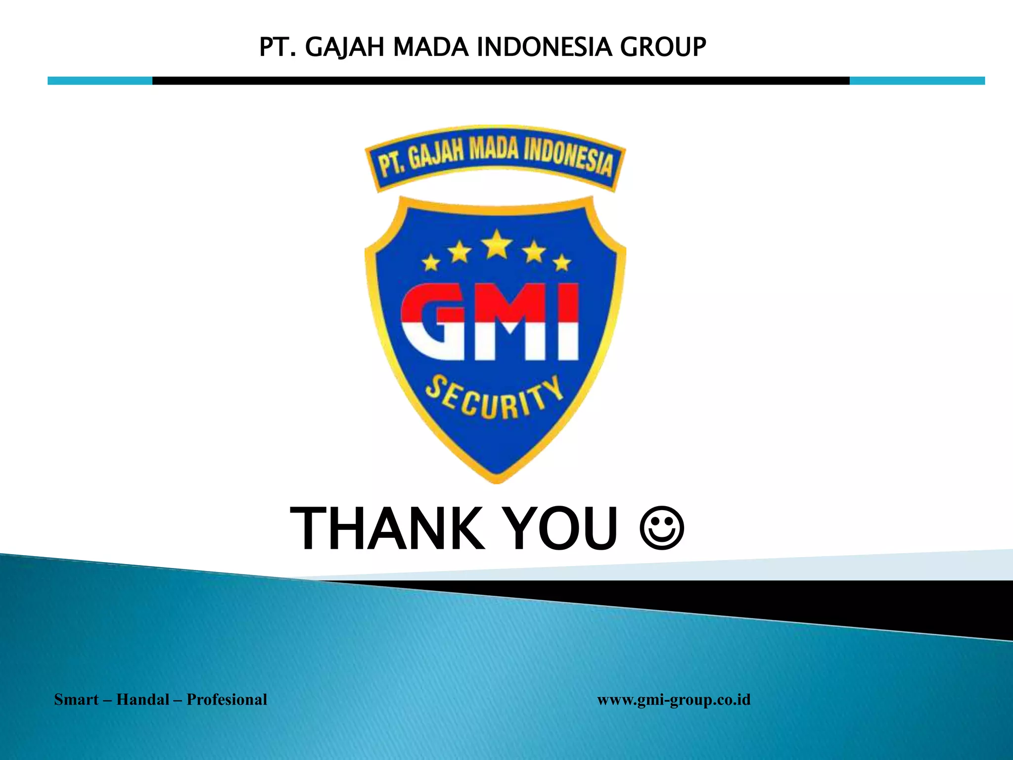 GMI GROUP - TRAFFIC CONTROL TRAINING SECURITY | PPT