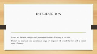 8. Pedagogy of Physical Science - Part II (Sound) | PPSX