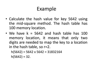 8. Hash table | PPTX