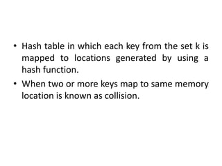 8. Hash table | PPTX