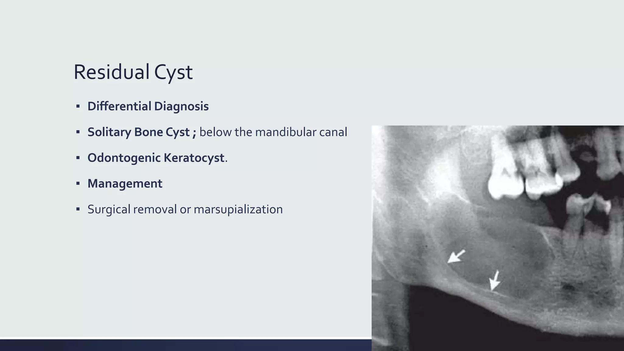 Radiographic Interpretation of Cyst and Cyst-like Lesions of the Jaws ...