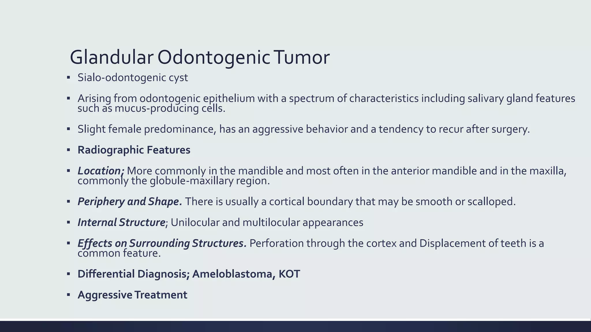 Radiographic Interpretation of Cyst and Cyst-like Lesions of the Jaws ...