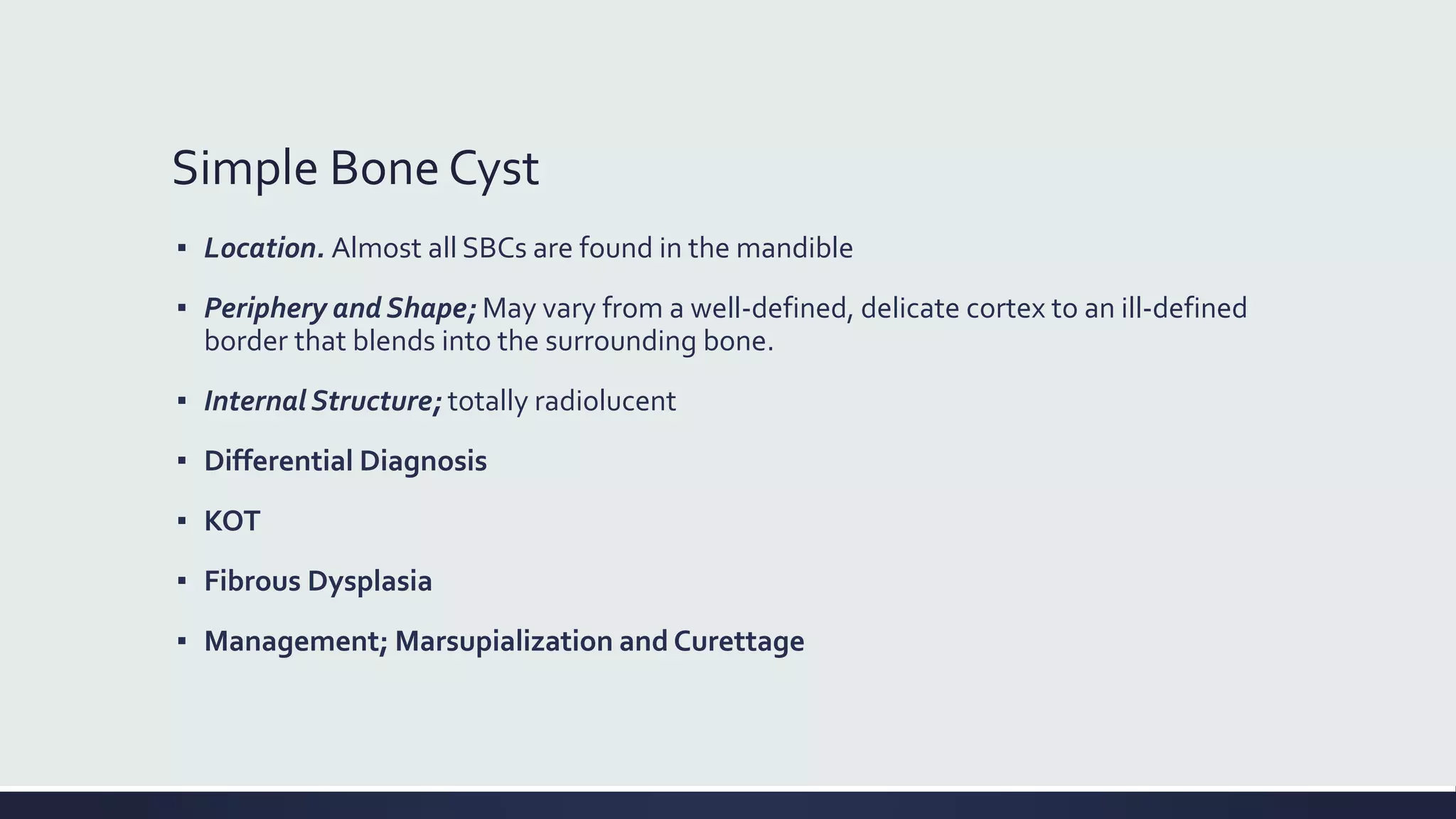 Radiographic Interpretation of Cyst and Cyst-like Lesions of the Jaws ...