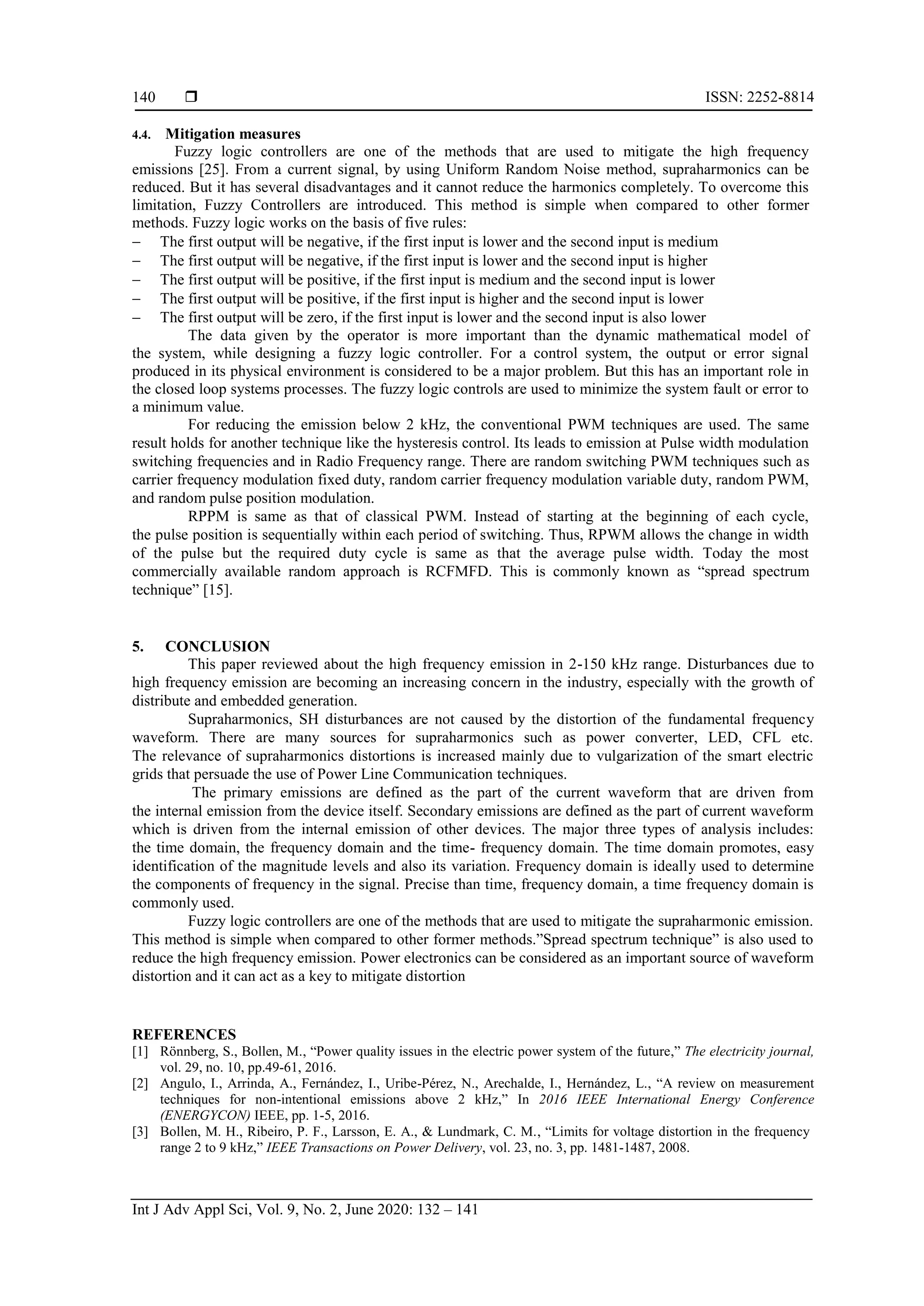 A review of high frequency emission in 2-150 kHz range | PDF