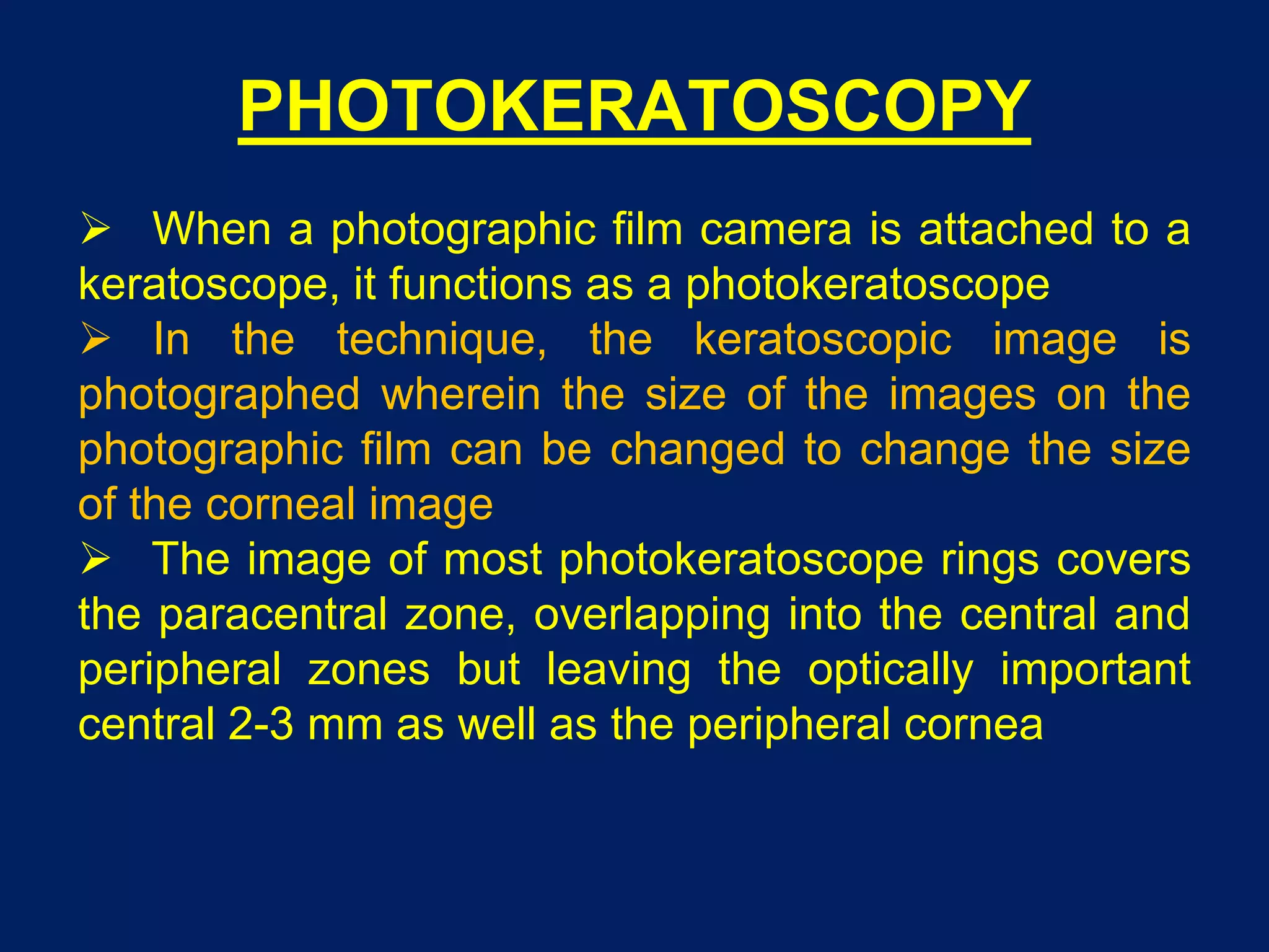 Corneal topography | PPT
