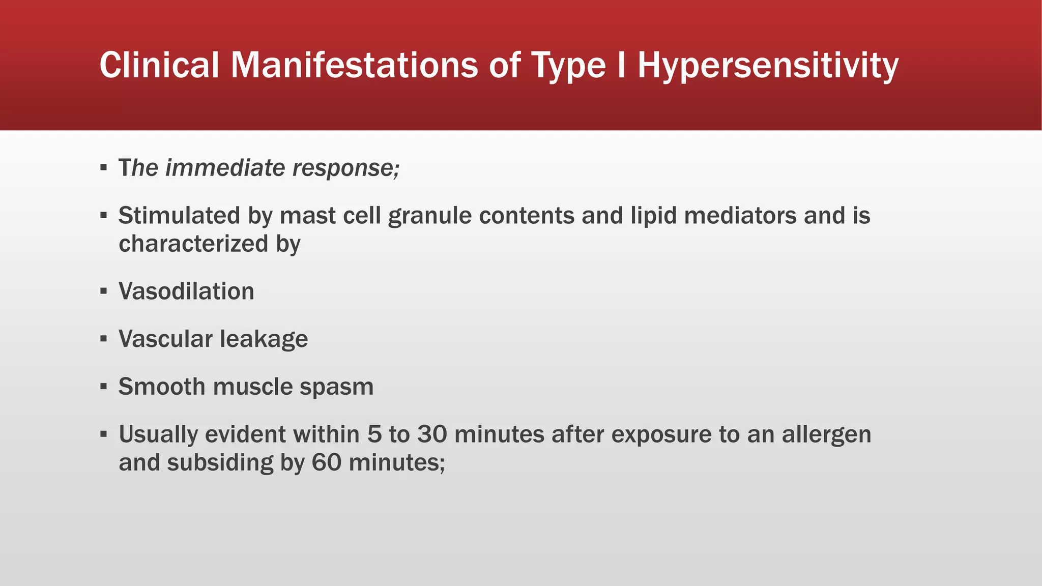 Basic Principles of Hypersensitivity Reactions | PPTX | Allergies ...