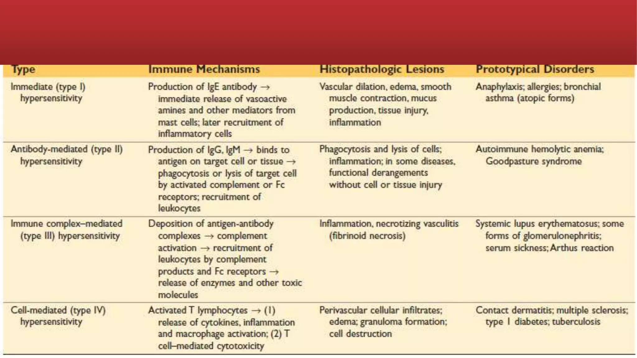 Basic Principles of Hypersensitivity Reactions | PPTX | Allergies ...