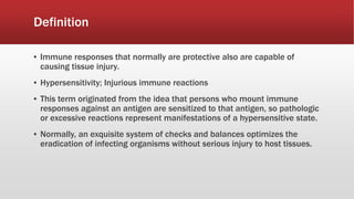 Basic Principles of Hypersensitivity Reactions | PPTX | Allergies ...