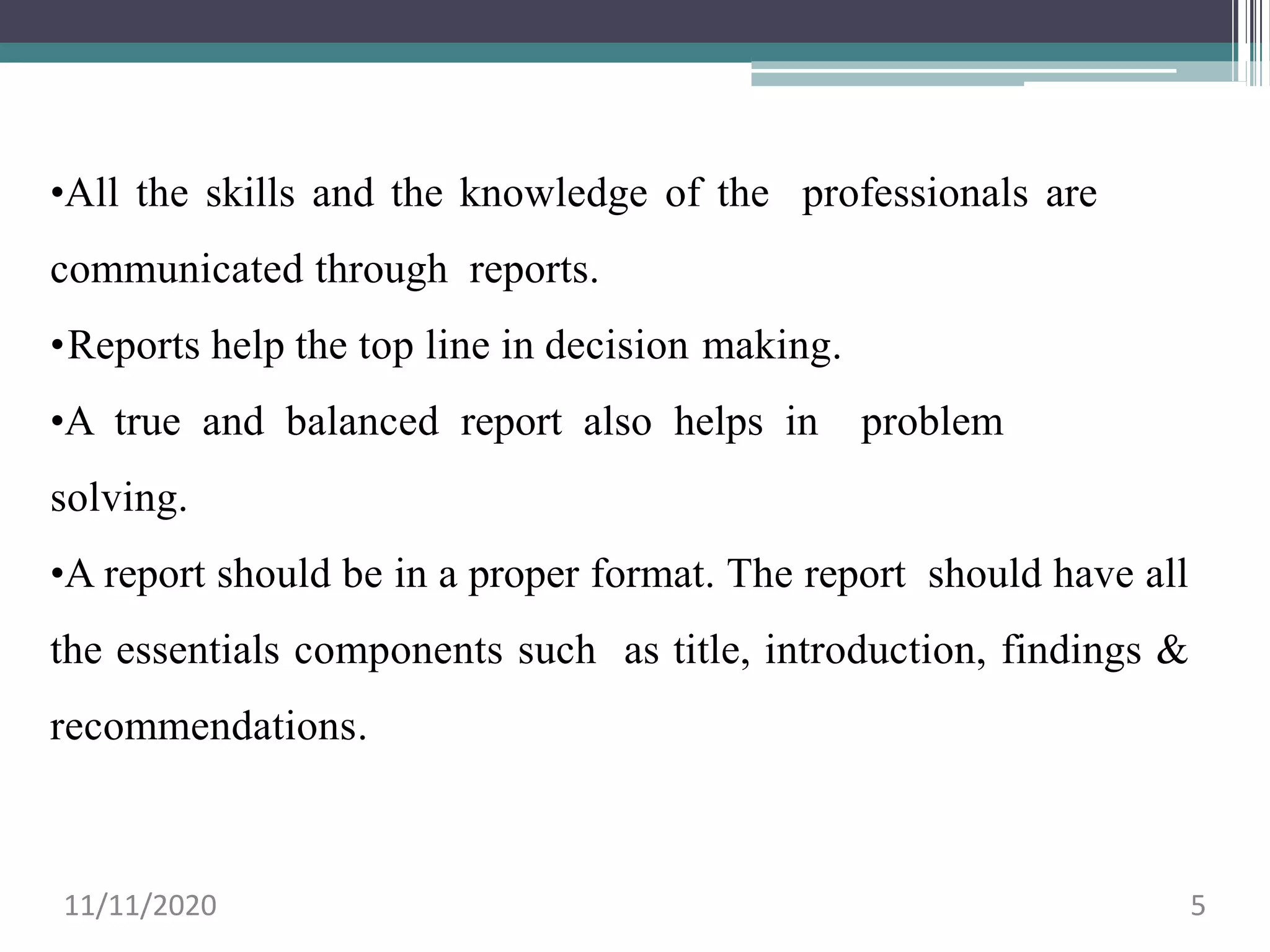 Research Methodology report writing | PPTX