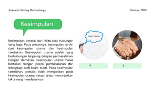 Kesimpulan dan Saran | PDF