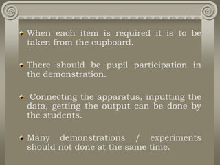 Methods of teaching - Demonstration method | PPSX