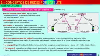 8. Redes por satélites | PPTX