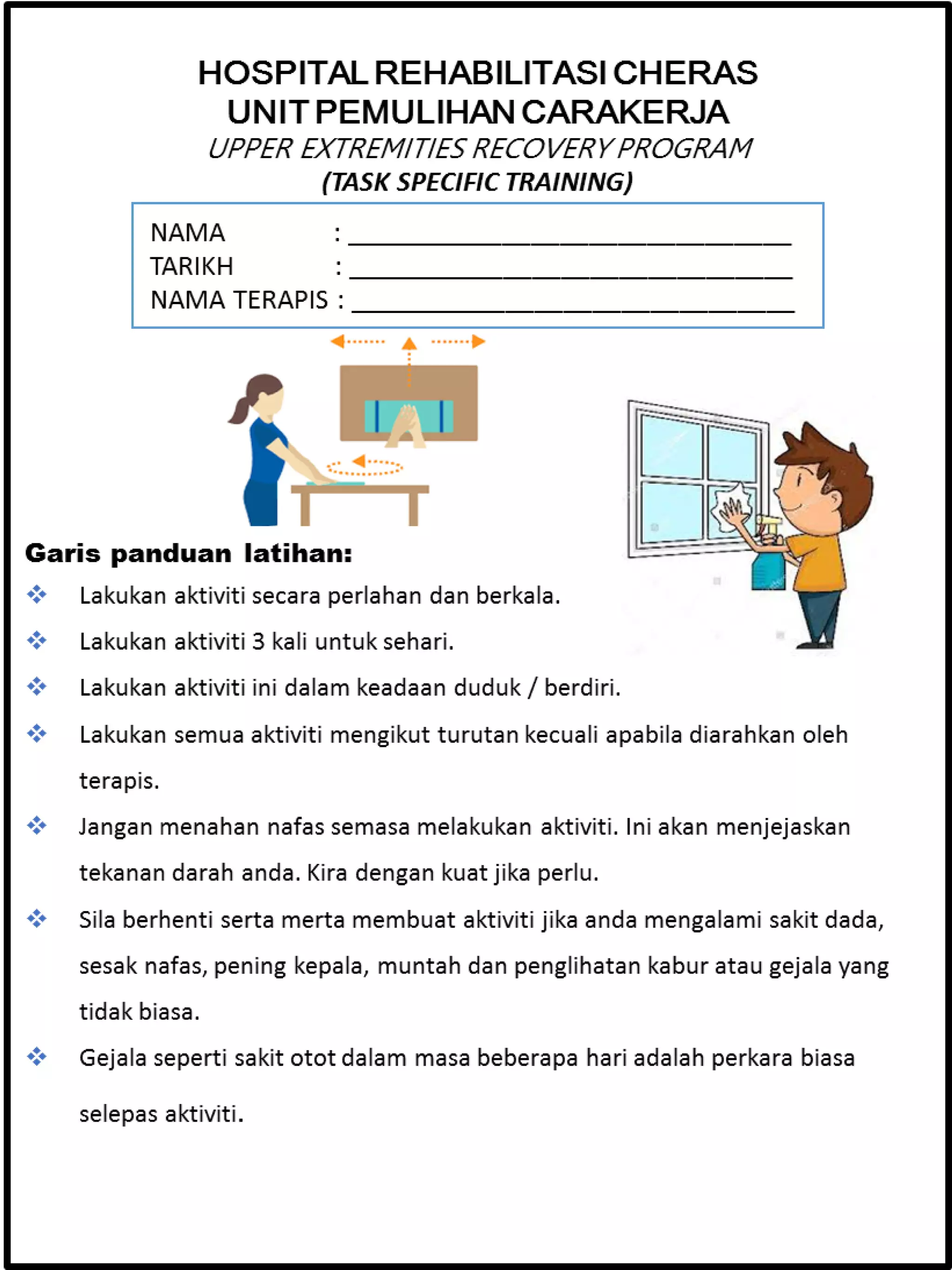 TASK SPECIFIC TRAINING | PDF