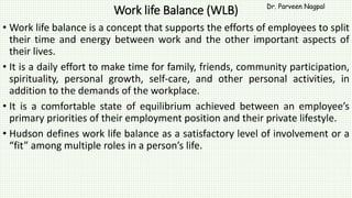 8. Stress Management and Work Life Balance | PPTX