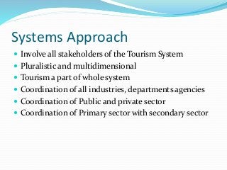 8.Approaches to Tourism Development | PPTX