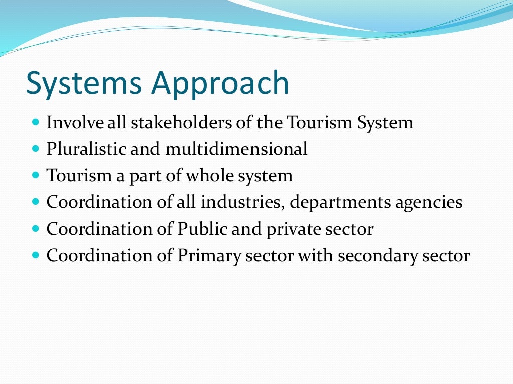 8.Approaches to Tourism Development | PPT