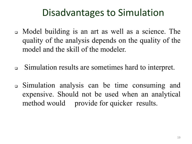 Introduction To Modeling Types Of Models Classification Of
