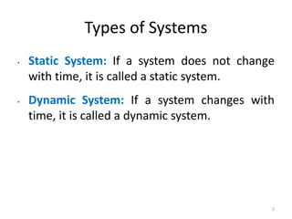 introduction to modeling, Types of Models, Classification of ...