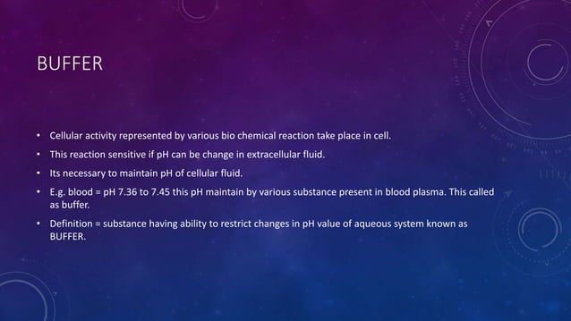 buffer, buffer action and application of buffer | PPTX | Skin Care | Beauty