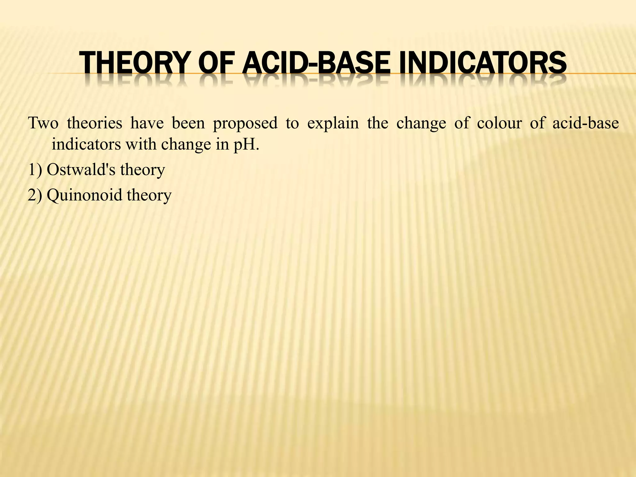 8. theory of indicators | PPTX