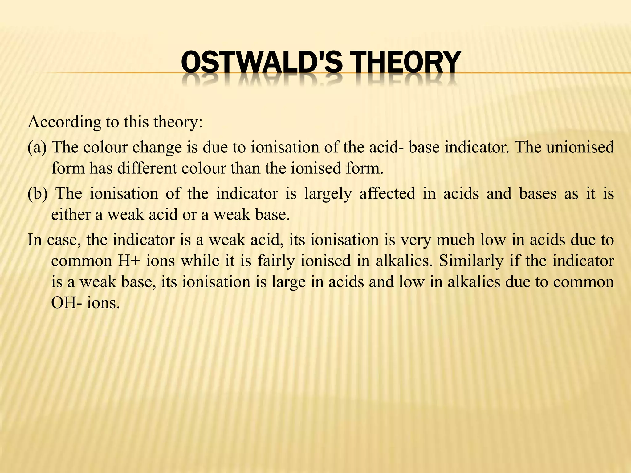 8. theory of indicators | PPTX