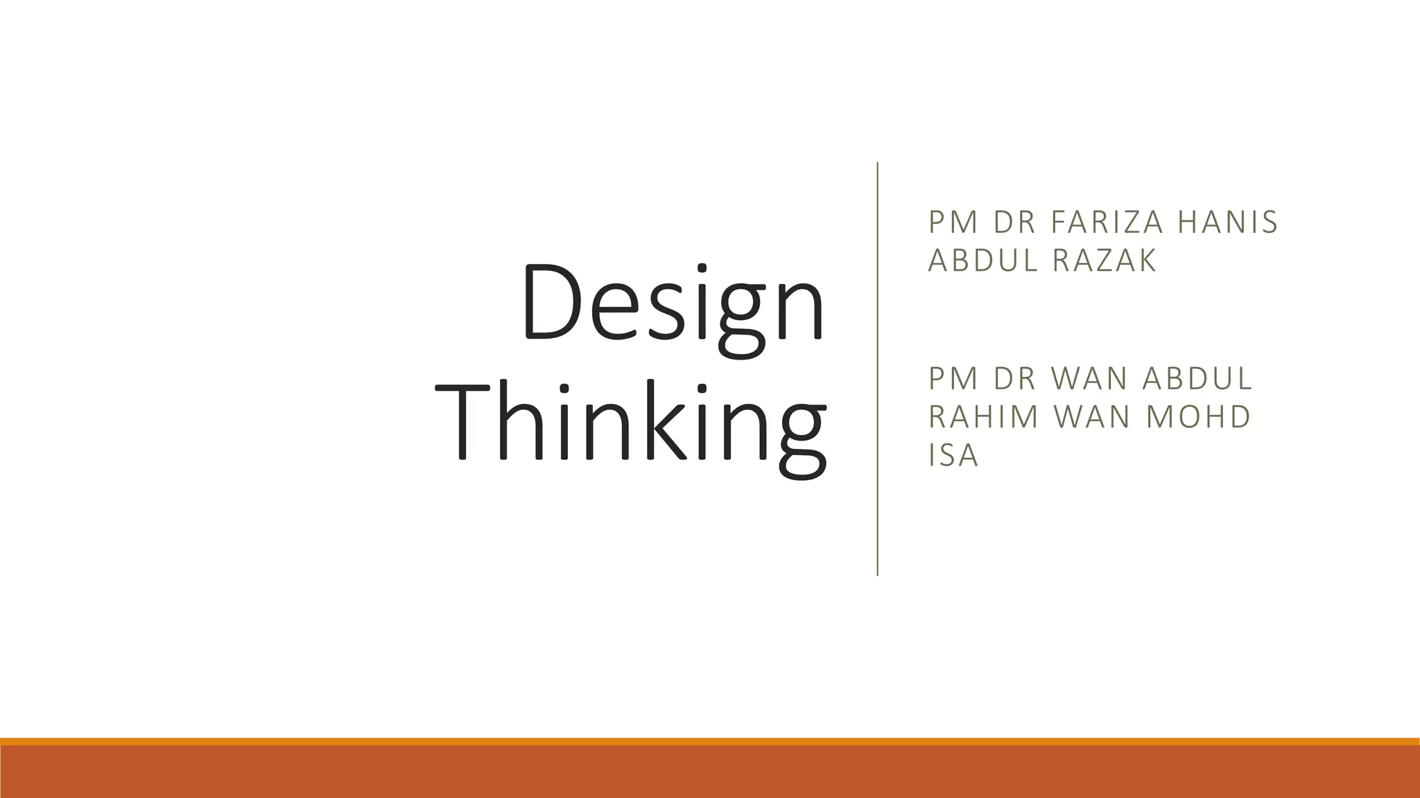 8. design thinking | PPTX