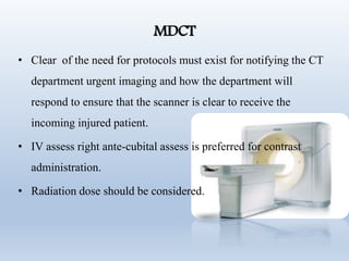 Handling the emergencies in radiology and first aid in the x ray ...