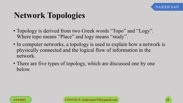 8. networks, modes, types & topologies | PPTX | Computer Networking ...