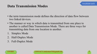 8. networks, modes, types & topologies | PPTX | Computer Networking | Computing