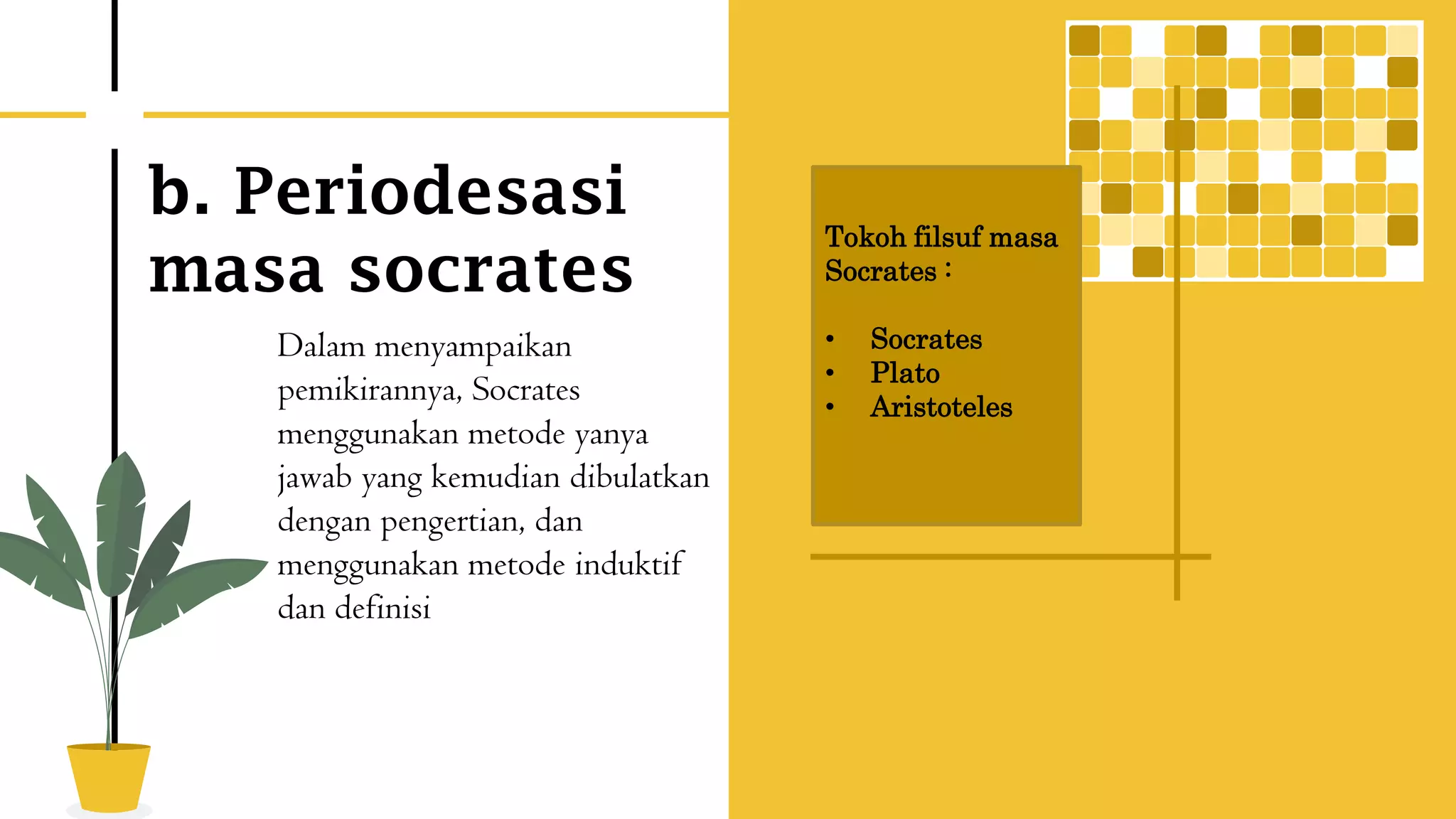 Filsafat Klasik Pra Socrates hingga Socrates | PPTX