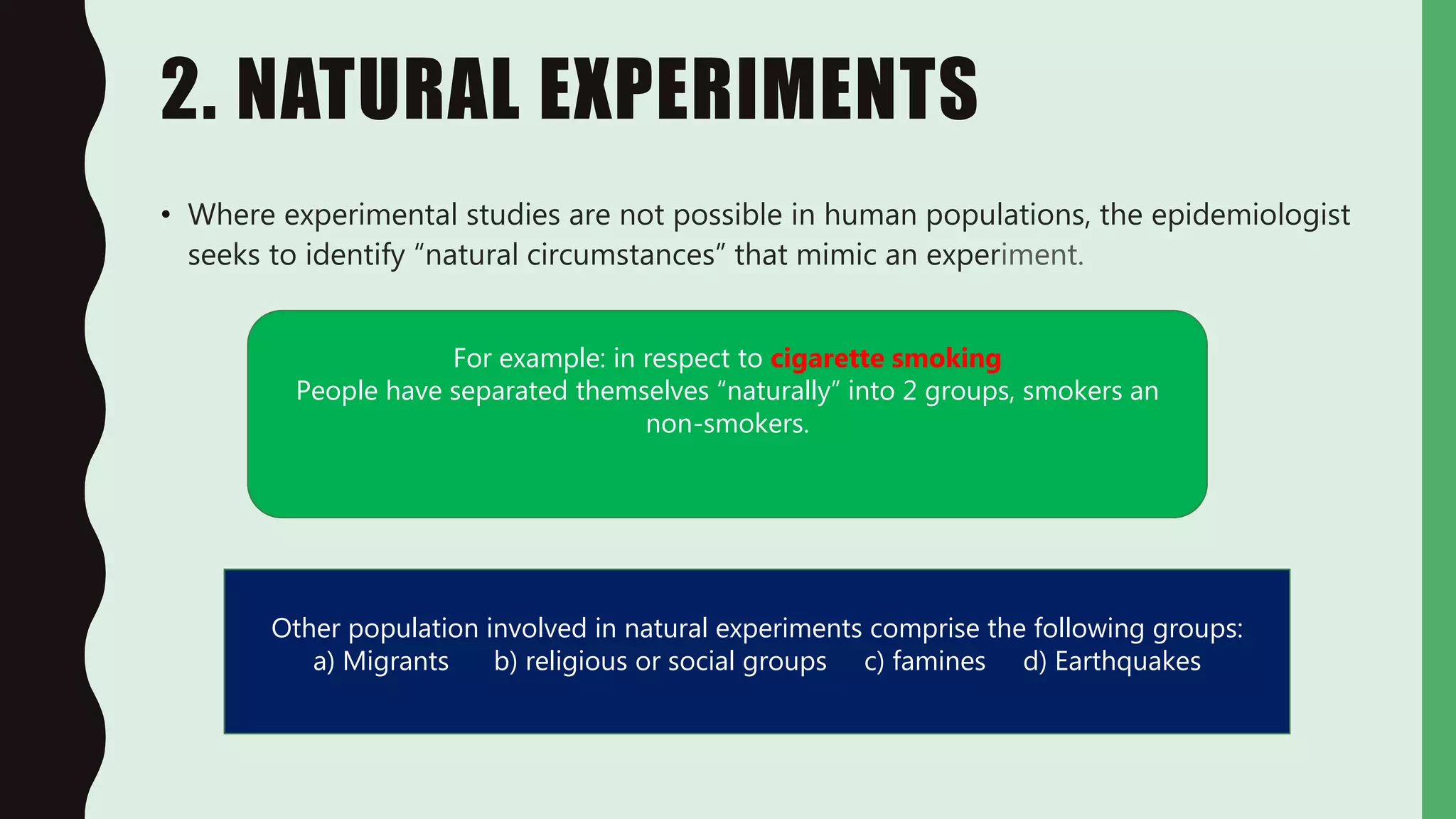 Non Randomised Control Trial | PPTX