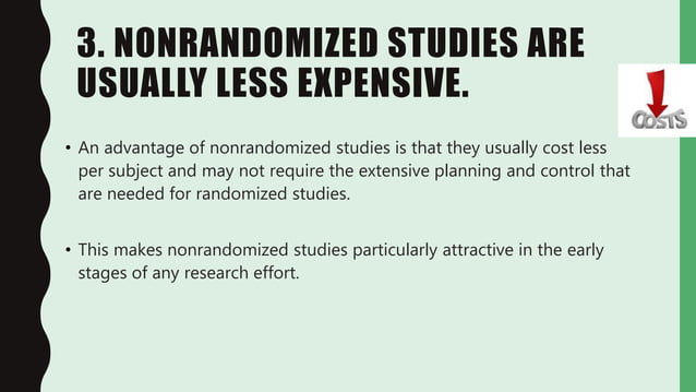Non Randomised Control Trial | PPTX | Medical Health