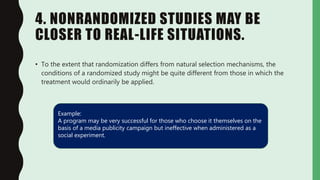 Non Randomised Control Trial | PPTX