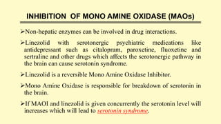 Inhibition and induction of drug metabolism | PDF