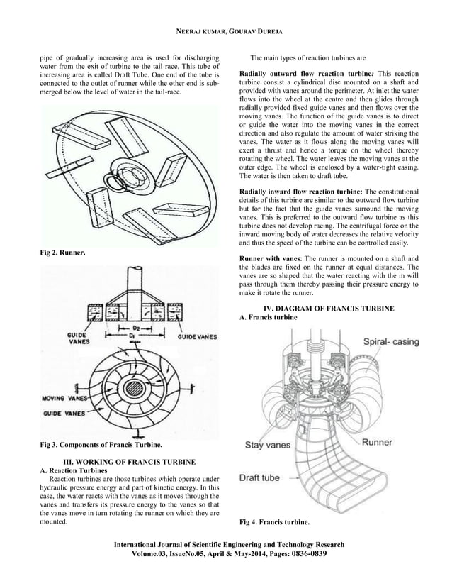 experimental analysis on francis turbine & to find out the power | PDF