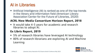 Educating the Next Generation of AI Leaders in Libraries: IDEA ...