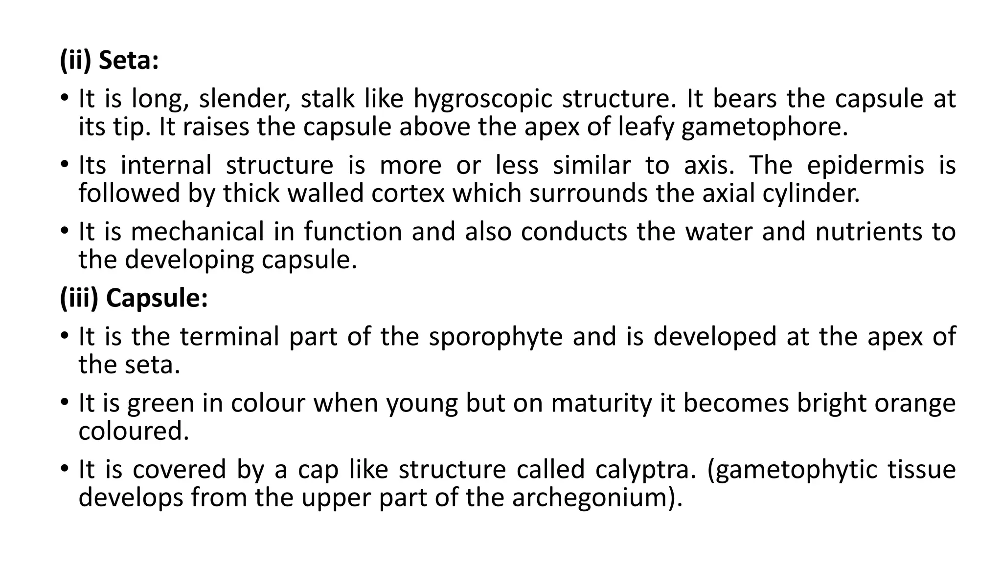 8. Vegetative and sexual reproduction in funaria | PPTX