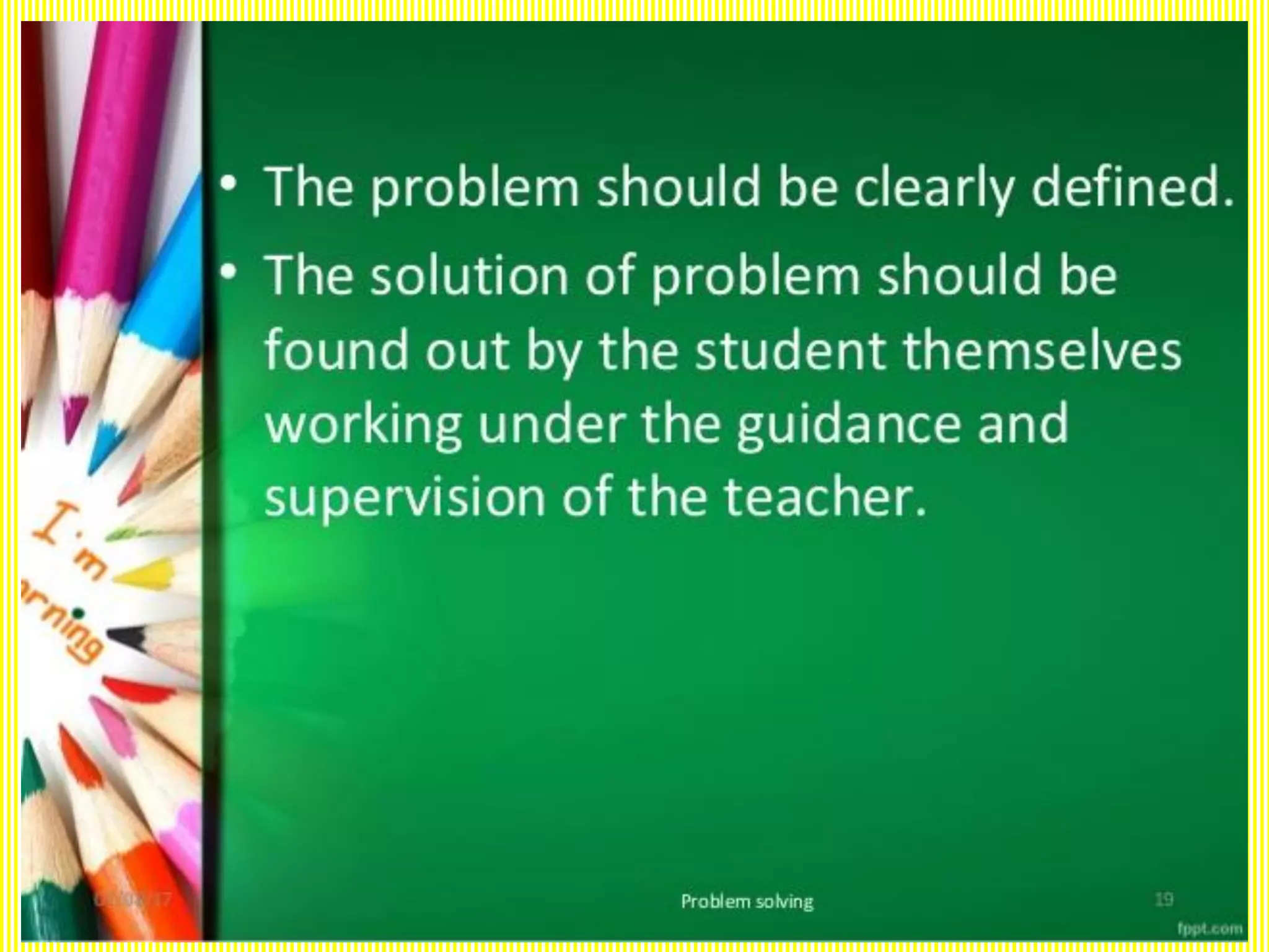 8. problem solving method | PPT