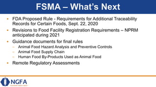 8. Feed/FSMA/FDA Update | PPT