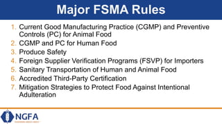 8. Feed/FSMA/FDA Update | PPT