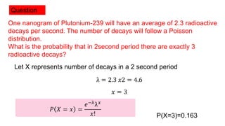 Poisson distribution | PDF