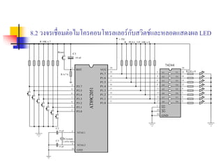 บทที่ 8 การรับข้อมูลจากสวิตซ์ | PPT