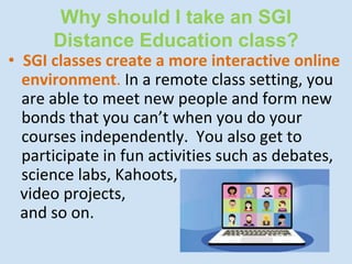 SGI Orientation and Expectations | PPTX