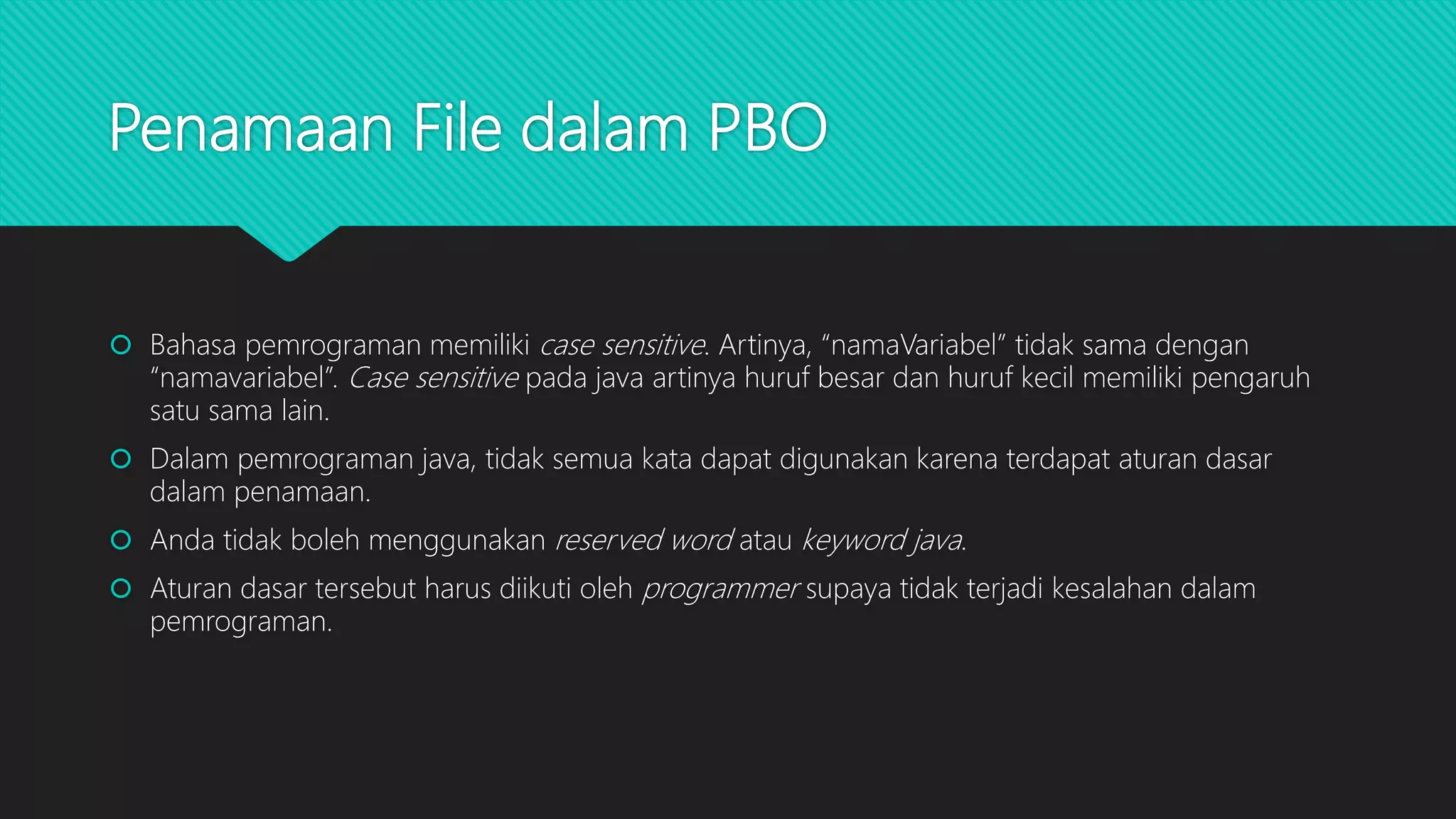 8 Konsep Class Object Dan Method Pptx 5630