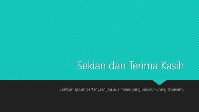 8. konsep class, object dan method | PPTX