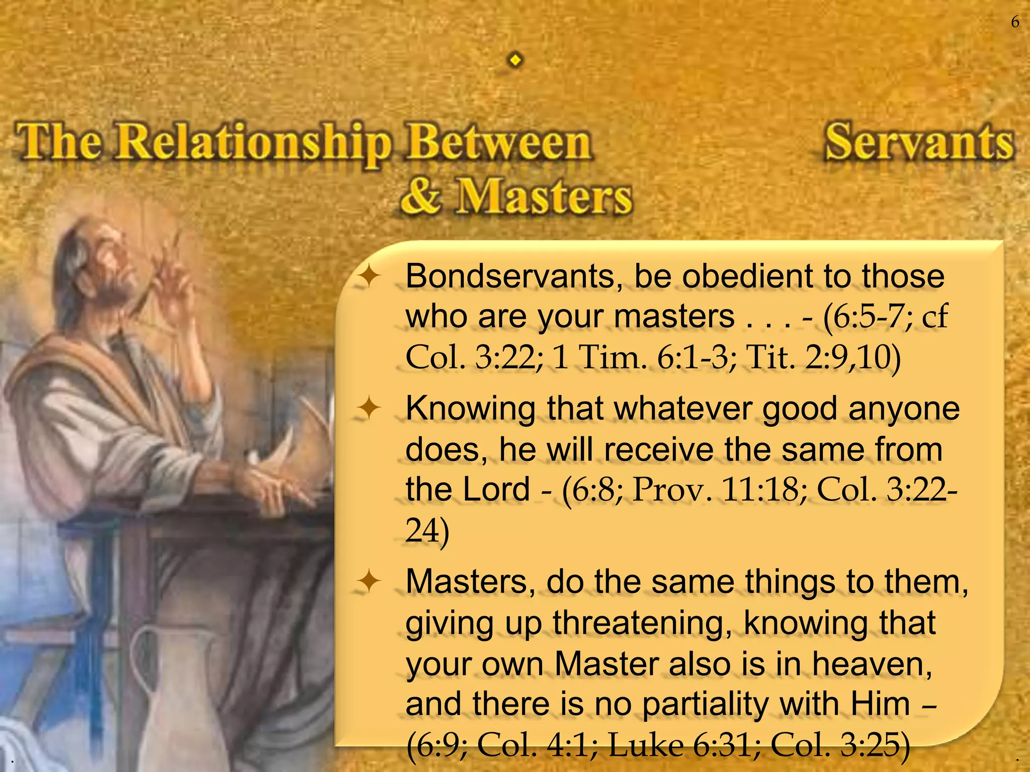 8. ephesians 5; 22 6; 9; “displaying god’s wisdom in our various ...
