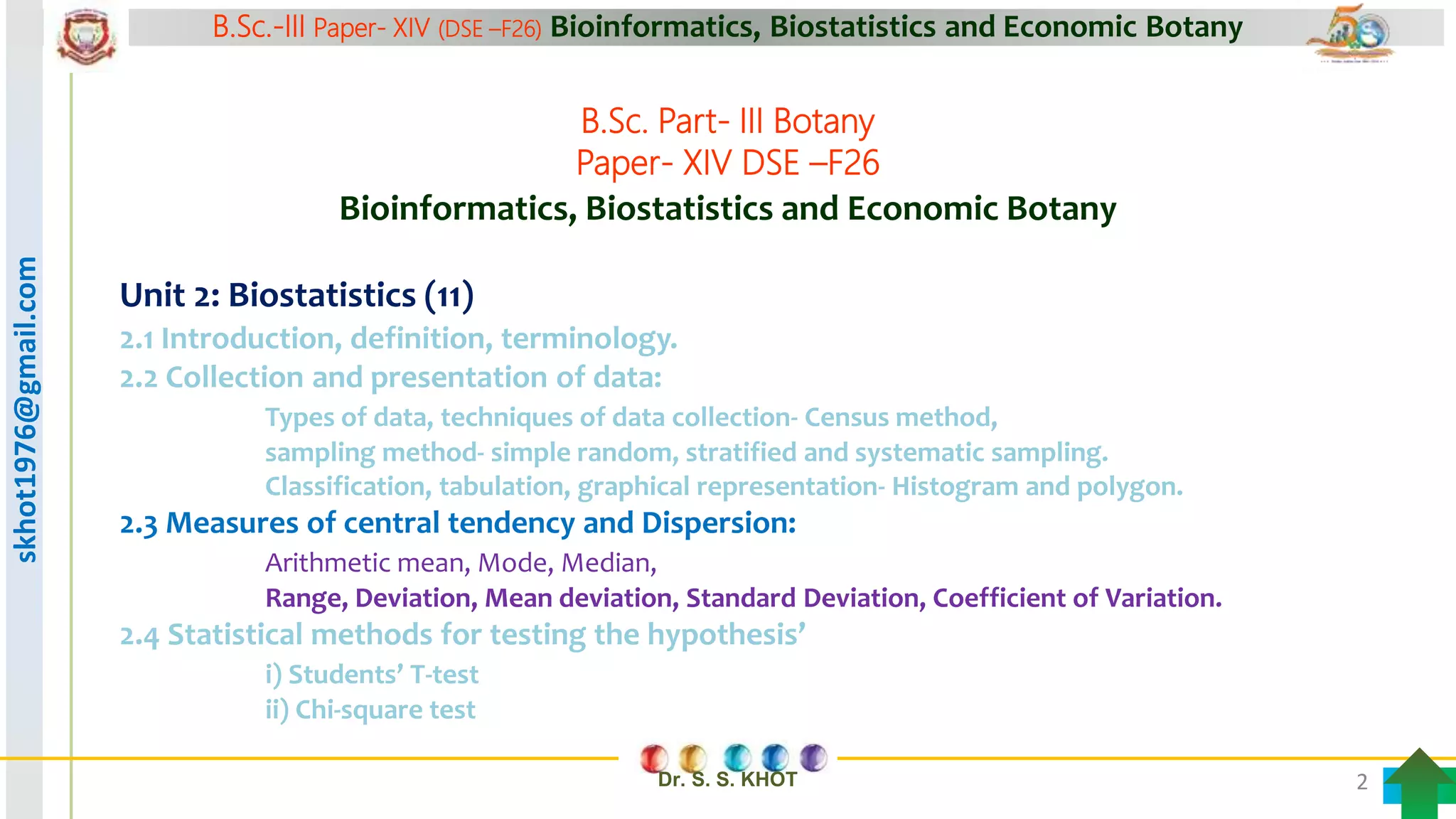 8 Biostatistics Standard Deviation And Coefficient Of Variation For