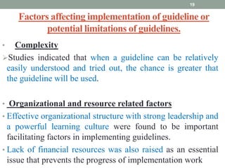 Developing therapeutic guidelines | PPTX